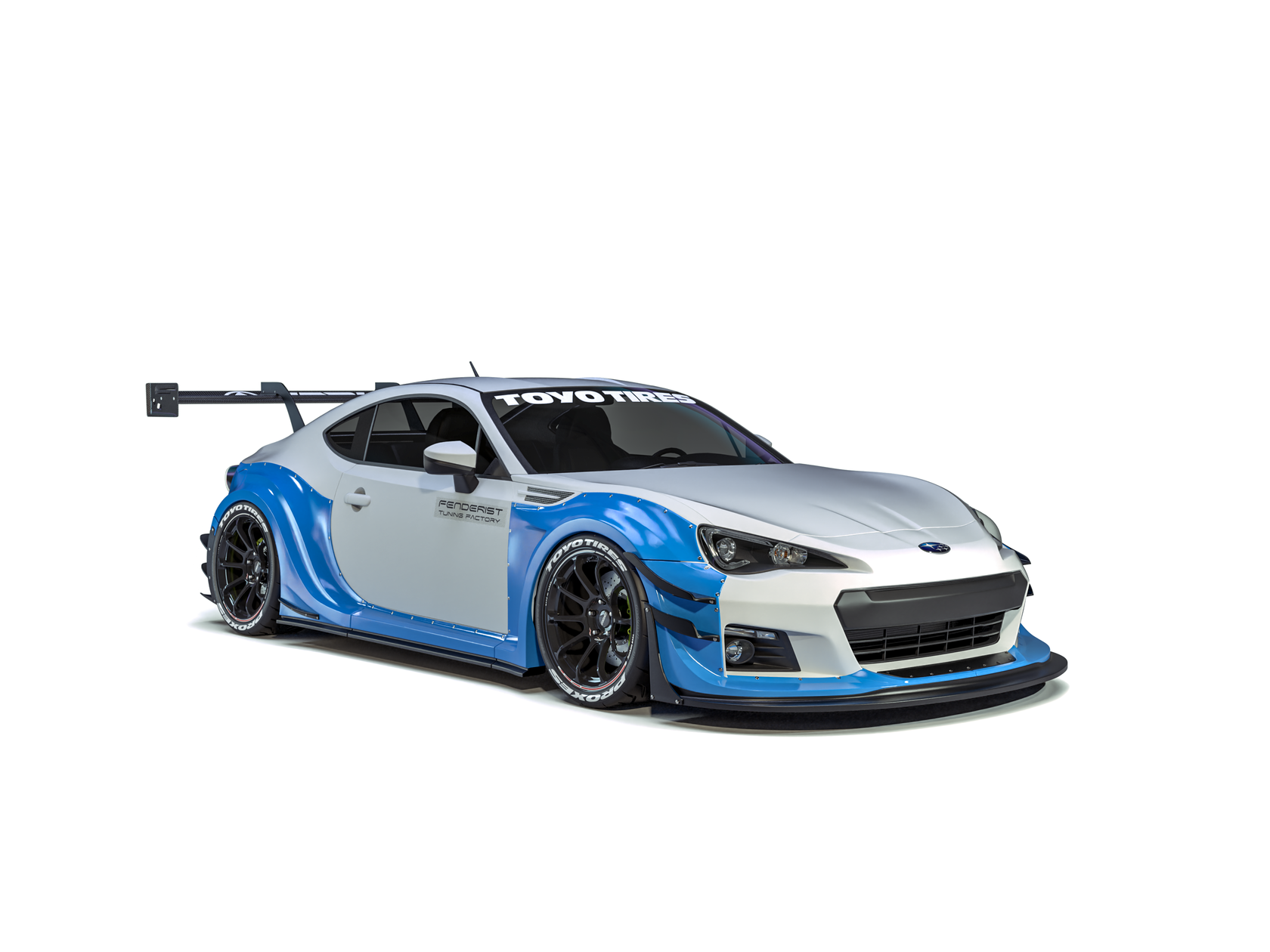 Full FENDERIST SPEC R kit / WIDE BODY KIT SUBARU BRZ 2011-2017