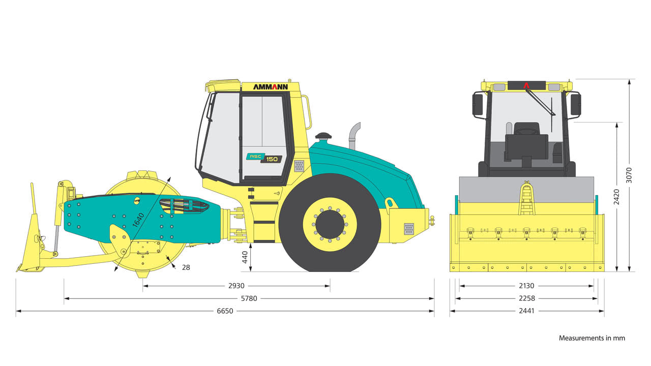 Грунтовый каток Ammann ASC 150D, Купить по Лучшей Цене