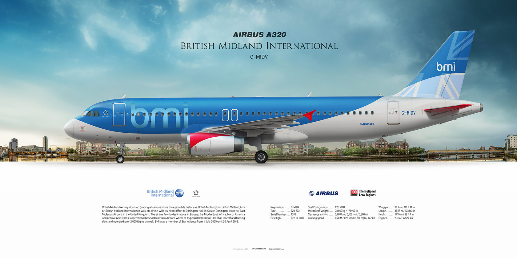 Fine Airliner Profile At Prints | Civil Aviation Posters | Aviaposter