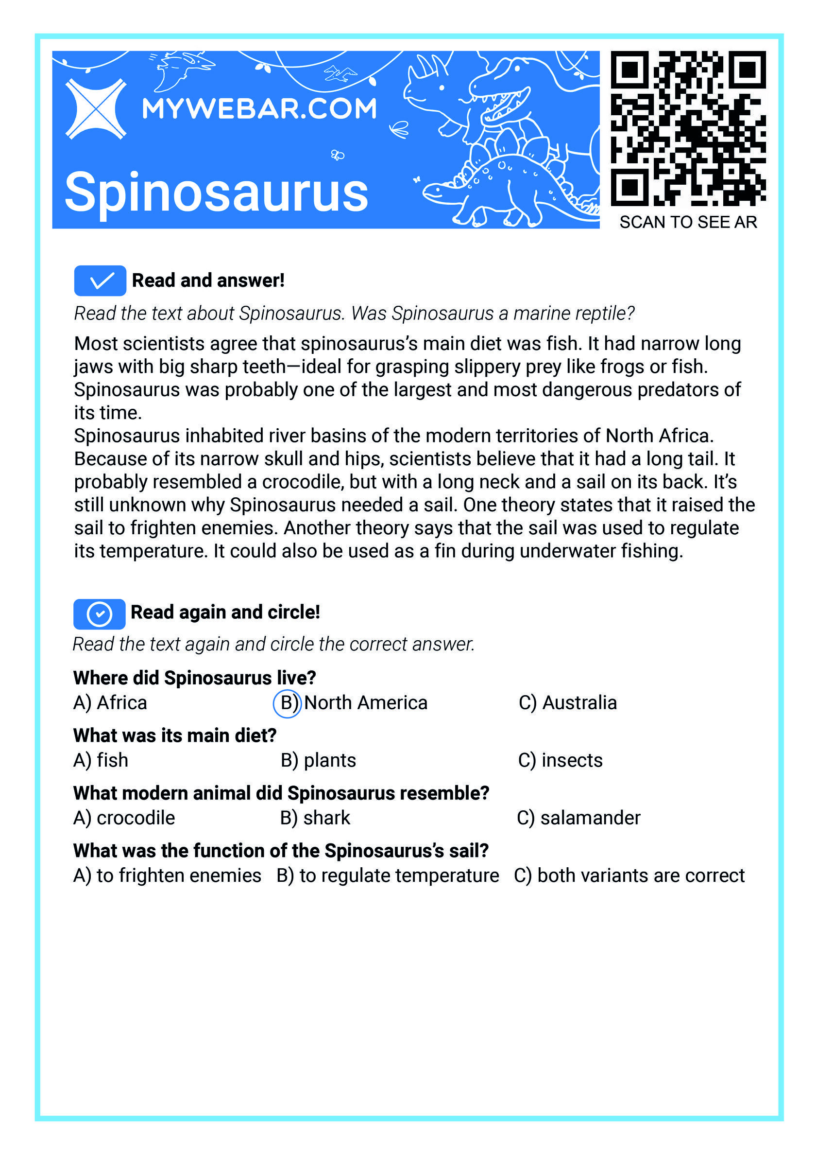 Spinosaurus