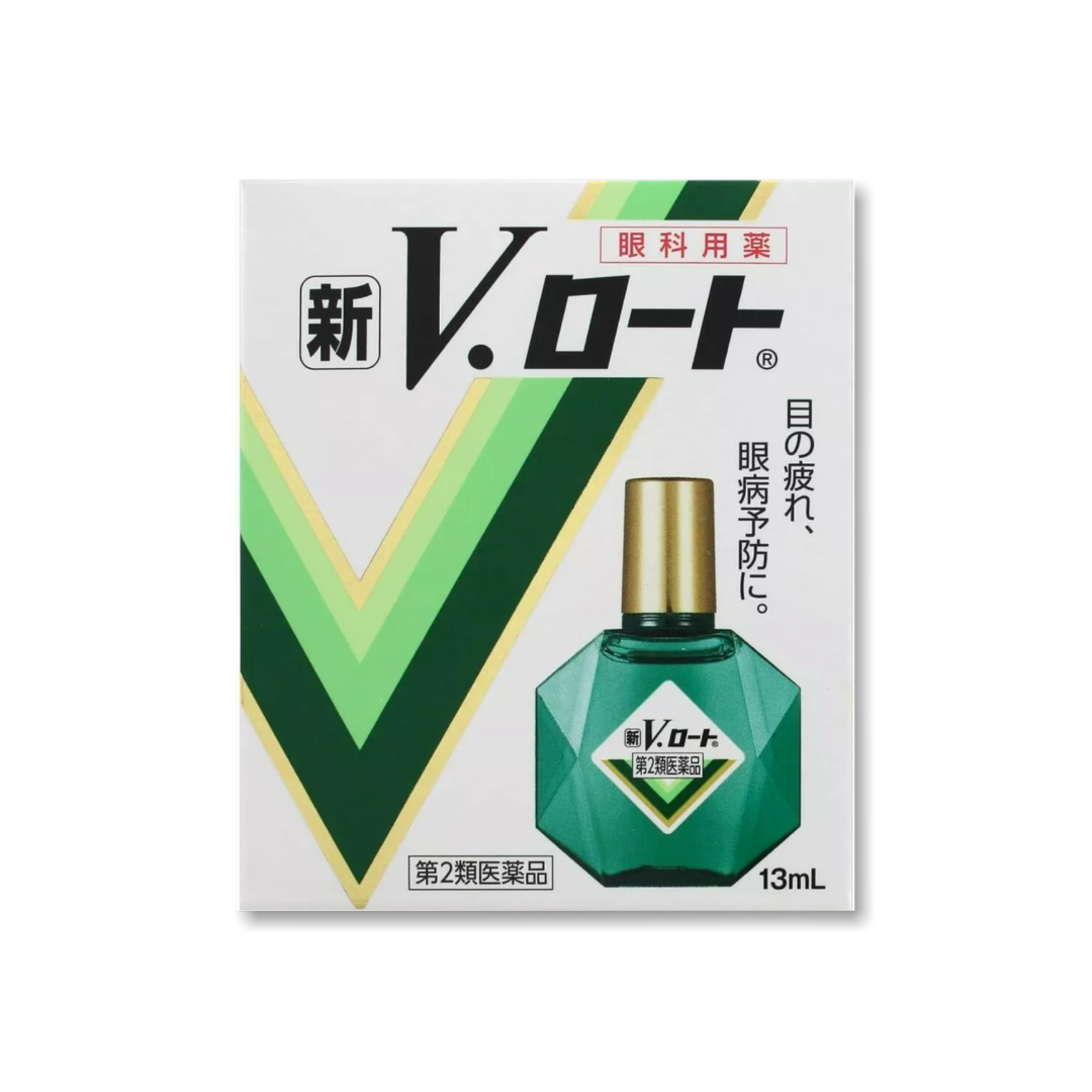 Капли Rohto V - японские капли для глаз для деликатного ухода за ...