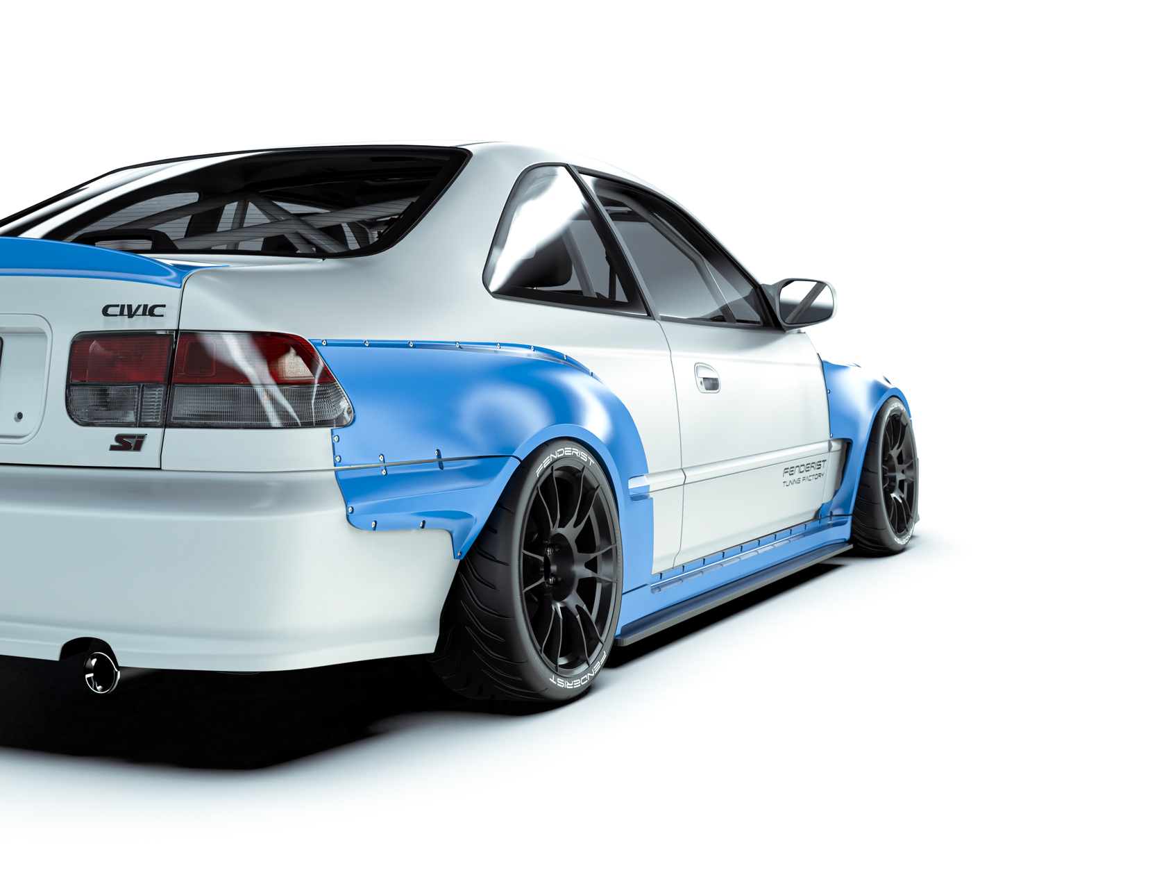 Fender Flares set Honda Civic COUPE 96-00