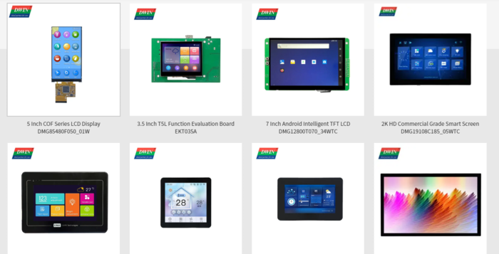 Официальный дистрибьютор компании производителя дисплейных HMI модулей Beijing DWIN Technology