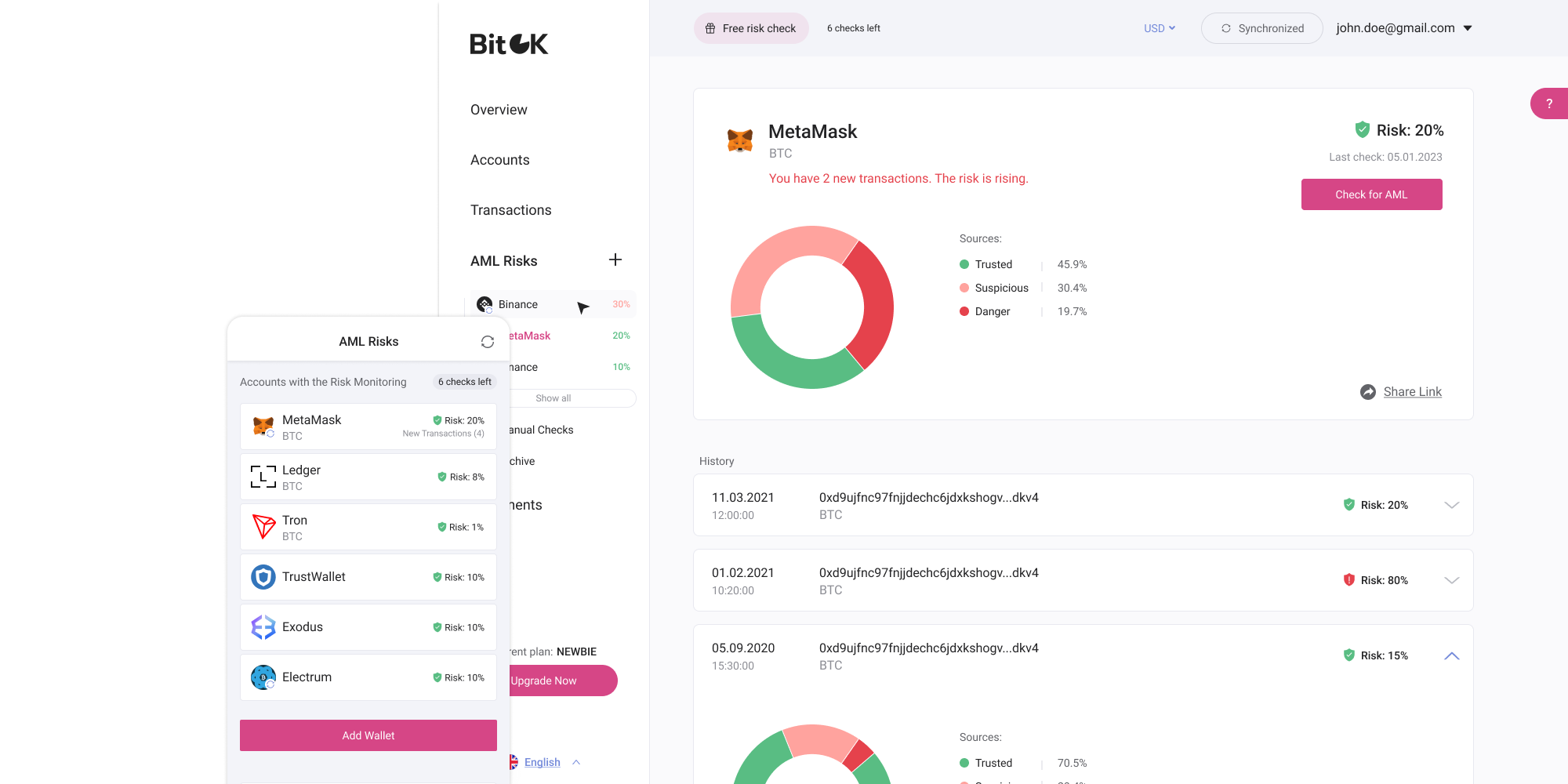 Crypto Tax Reports by BitOK: reliable and convenient
