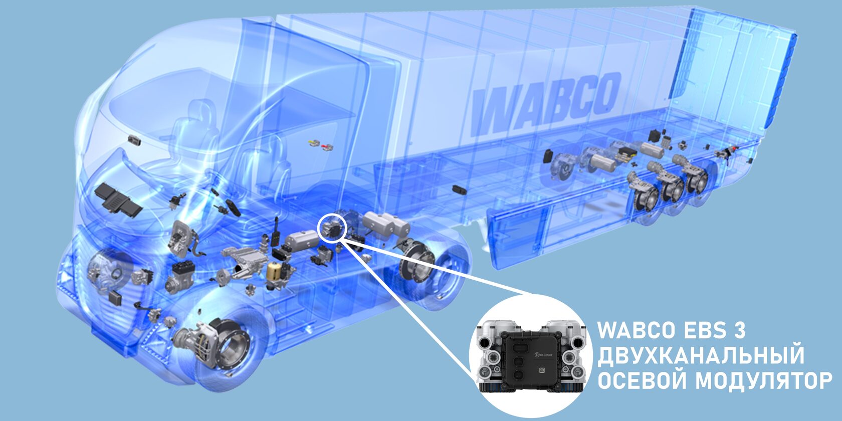 Ремонт модуляторов задней оси SITRAC, DAF, KAMAZ, IVECO, MAN, MERCEDES ...