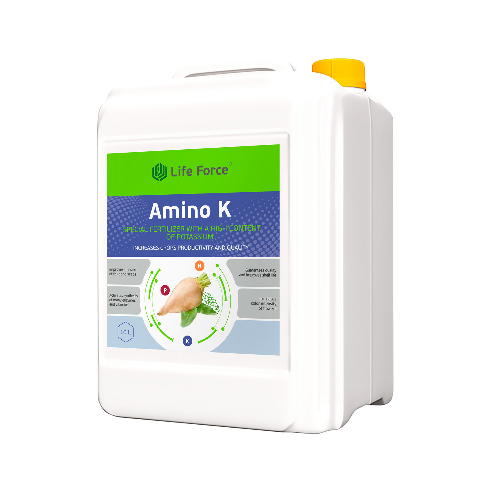 Amino K Life Force| A liquid fertilizer with potassium, phosphorus and ...