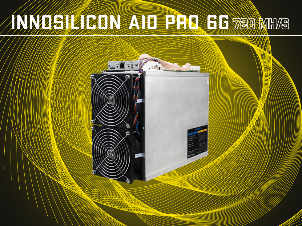 Innosilicon A10 pro 6G –работает на особой интегральной схеме ...
