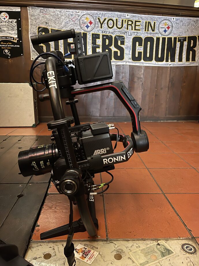 Production Service for Steelers in Rome, Italy