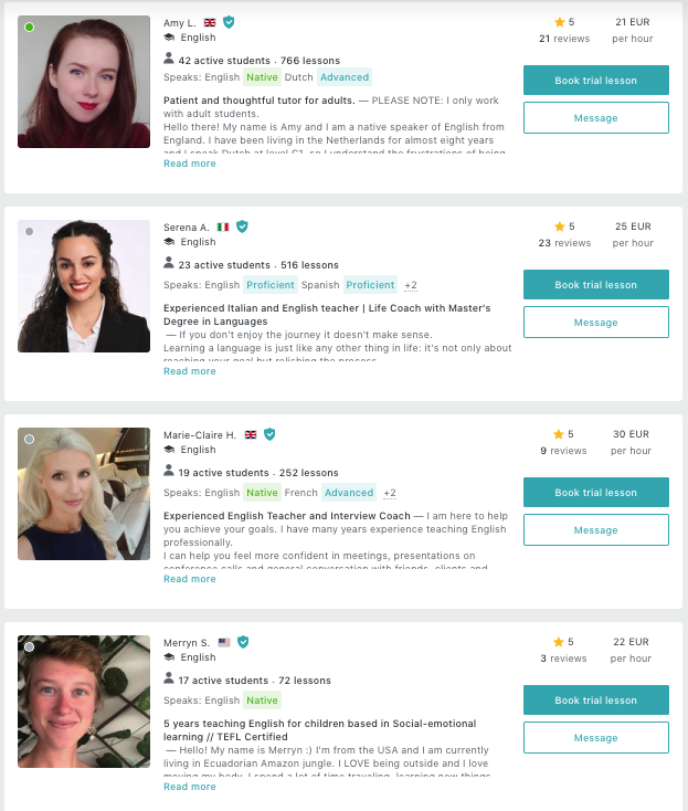 English Application Guide