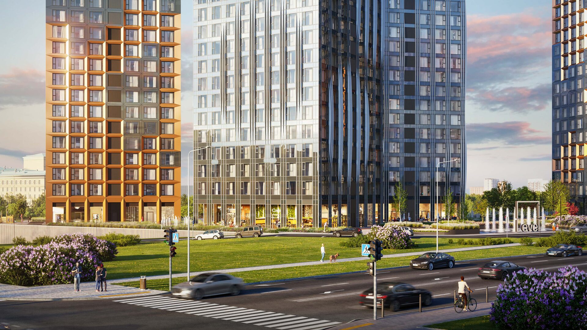 UPLAND STUDIO | ЖК «LEVEL МИЧУРИНСКИЙ»
