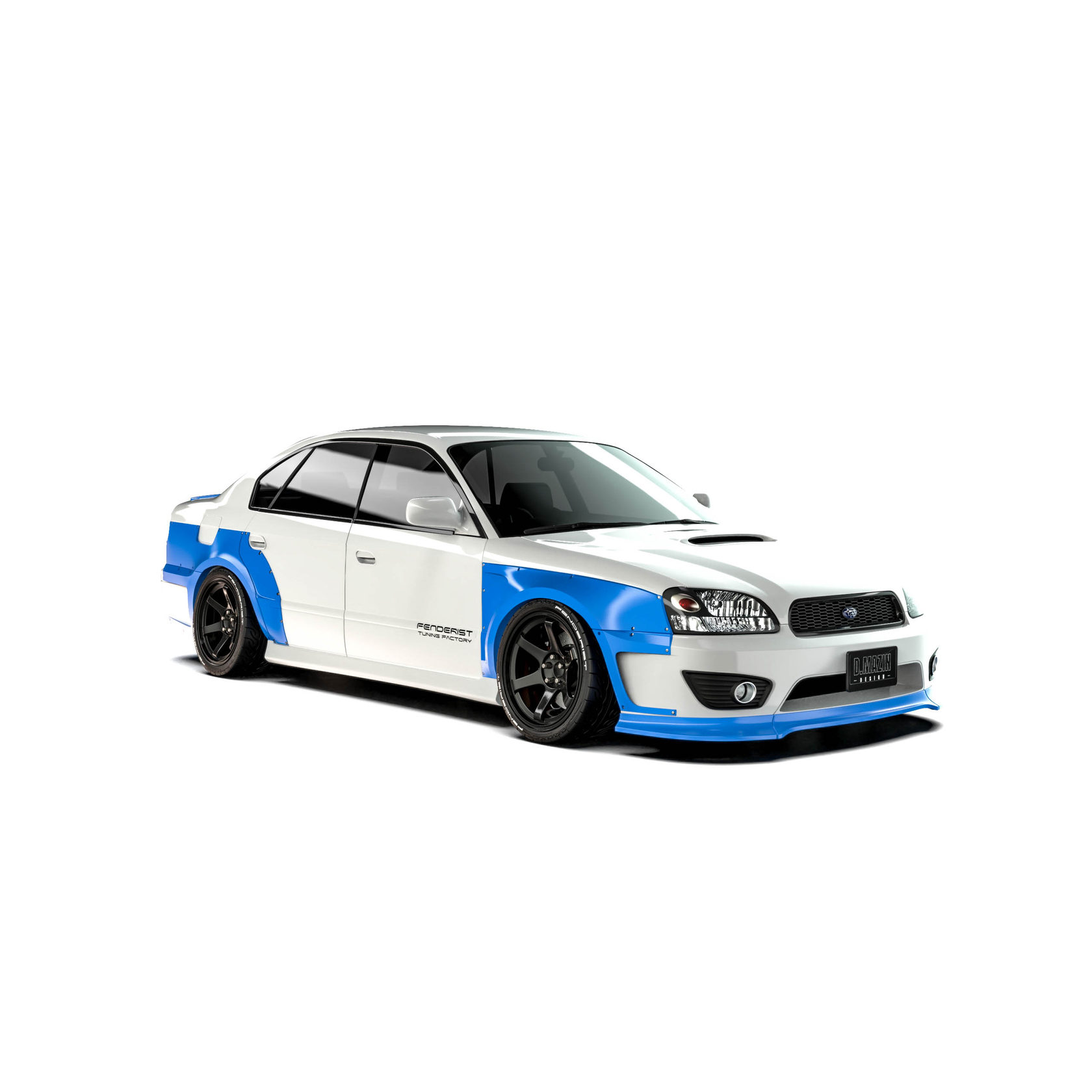 FENDERIST SPEC S Fender Flares Set / WIDE BODY KIT SUBARU Legacy B4 01-03