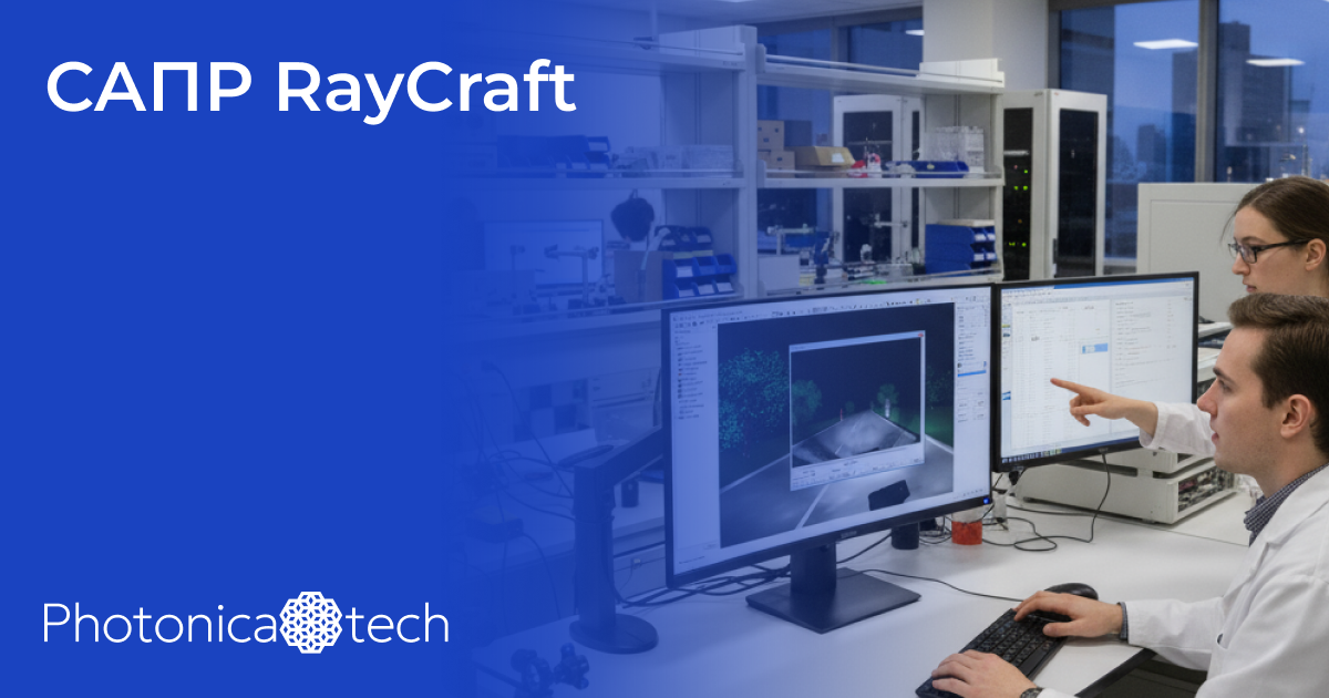 RayCraft — российская САПР для проектирования оптических систем