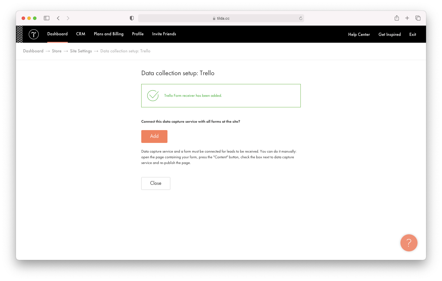 How to send data from online forms on Tilda to Trello │ Tilda Help Center