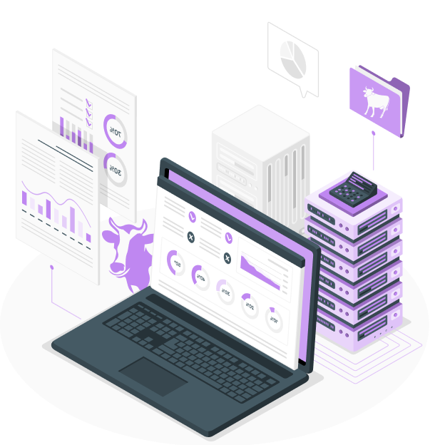 Computer program «Cow management ACS 8»