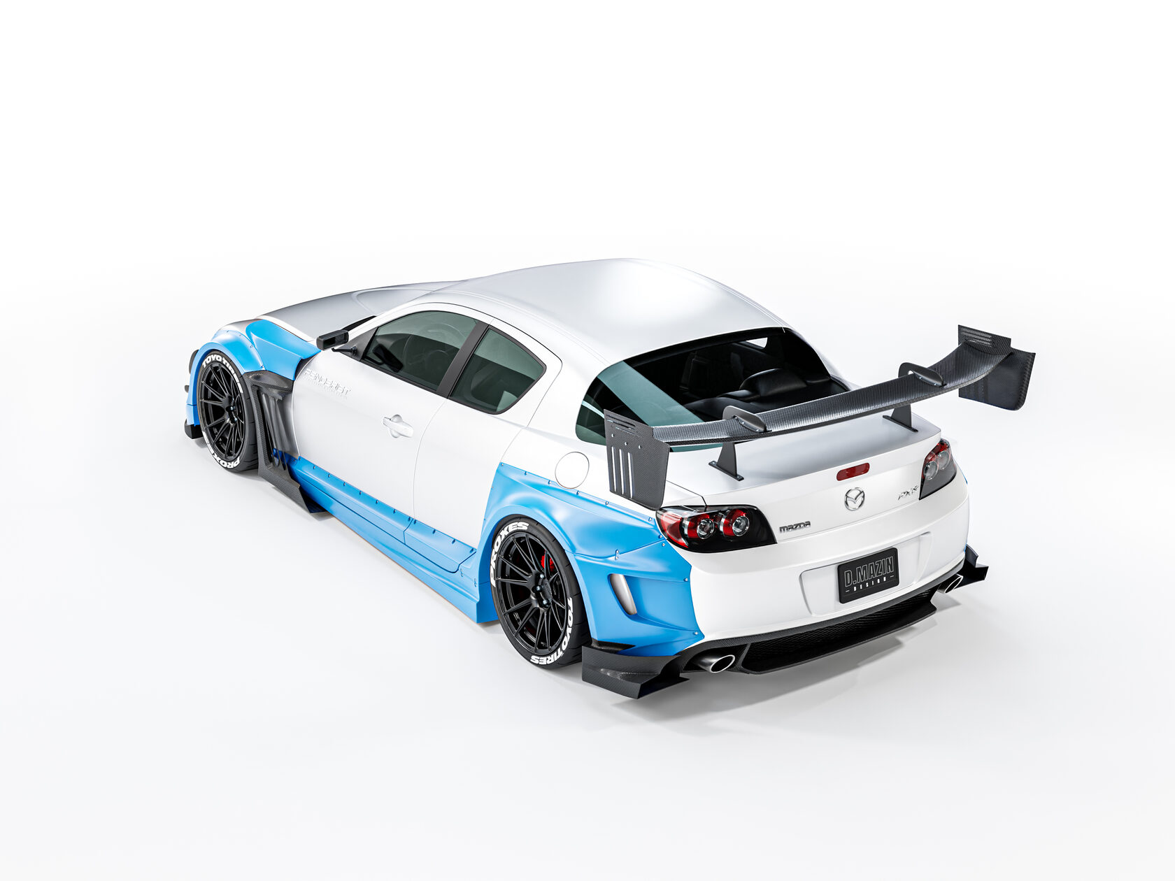 FENDERIST SPEC R Full kit / WIDE BODY KIT Mazda RX-8 2008-2012