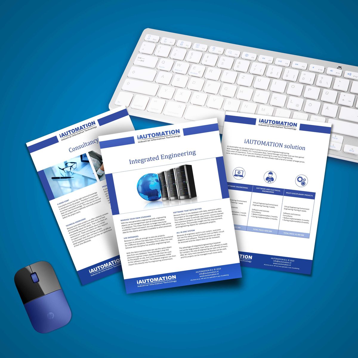 Flyers for Software engineering company