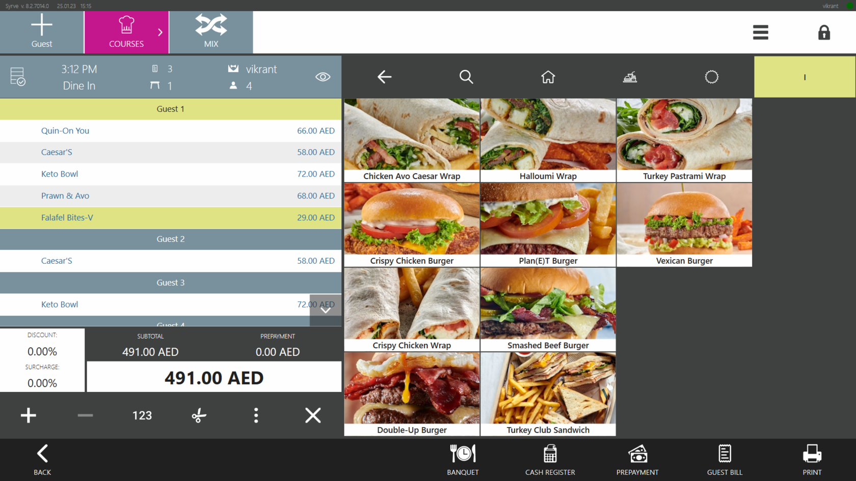 All-in-One POS for Fast Food Restaurant