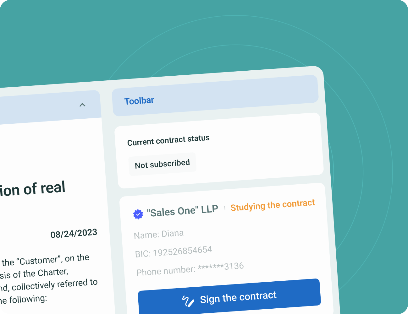 Esign contracts - TrustContract