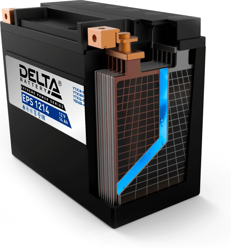 DELTA EXTREME POWER SERIES – Стартерные аккумуляторы для мототехники
