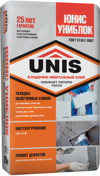 Клей UNIS УНИБЛОК