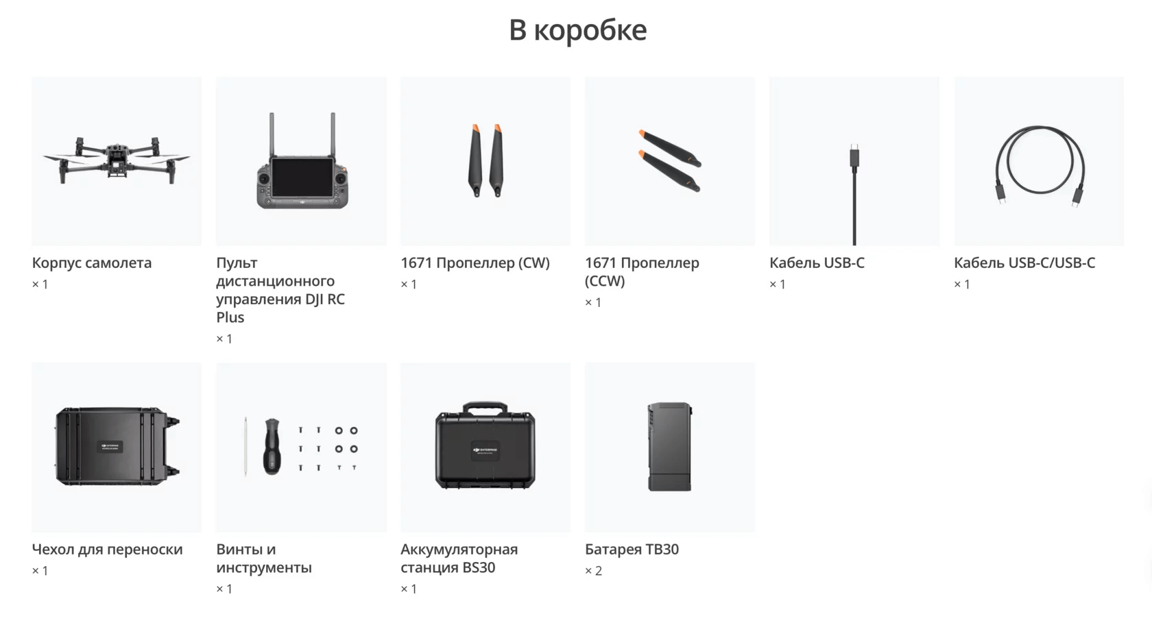 Квадрокоптер DJI Matrice 30T Combo