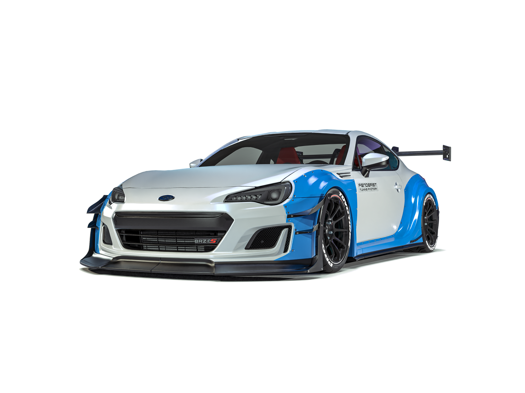 Full FENDERIST SPEC R kit / WIDE BODY KIT SUBARU BRZ 2017-2020