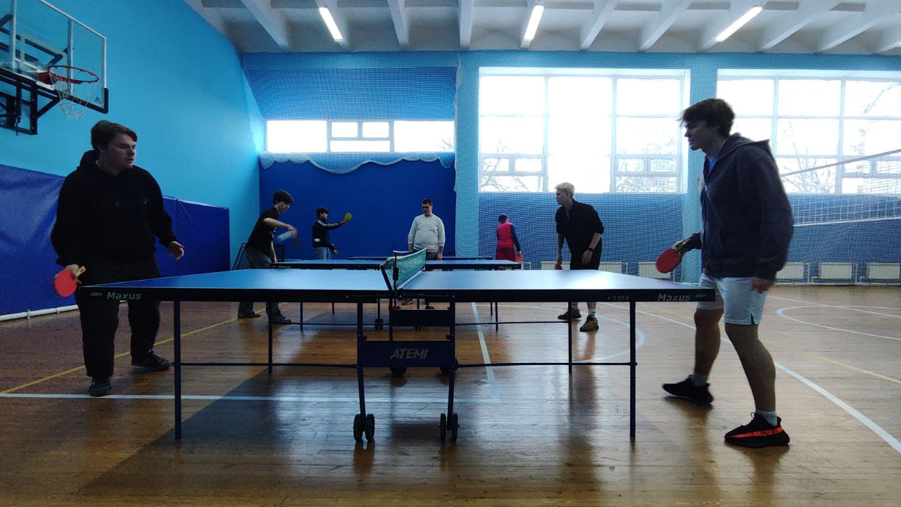 Турнир по настольному теннису (площадка №4)