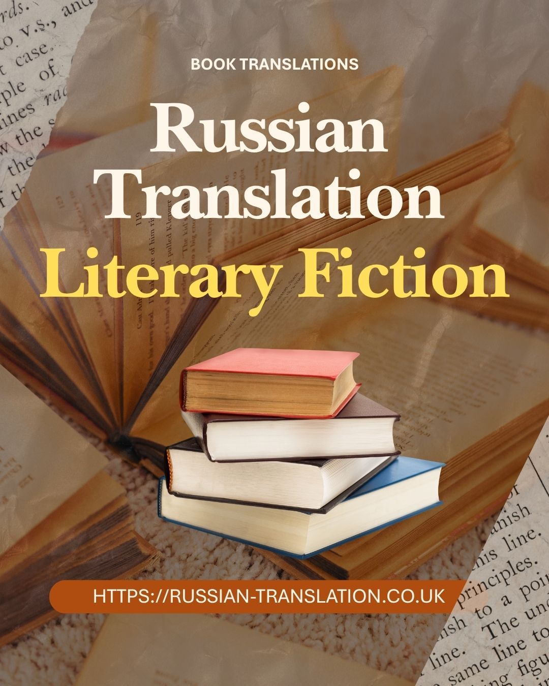 How to Translate a Literary Fiction Book from English to Russian in the UK