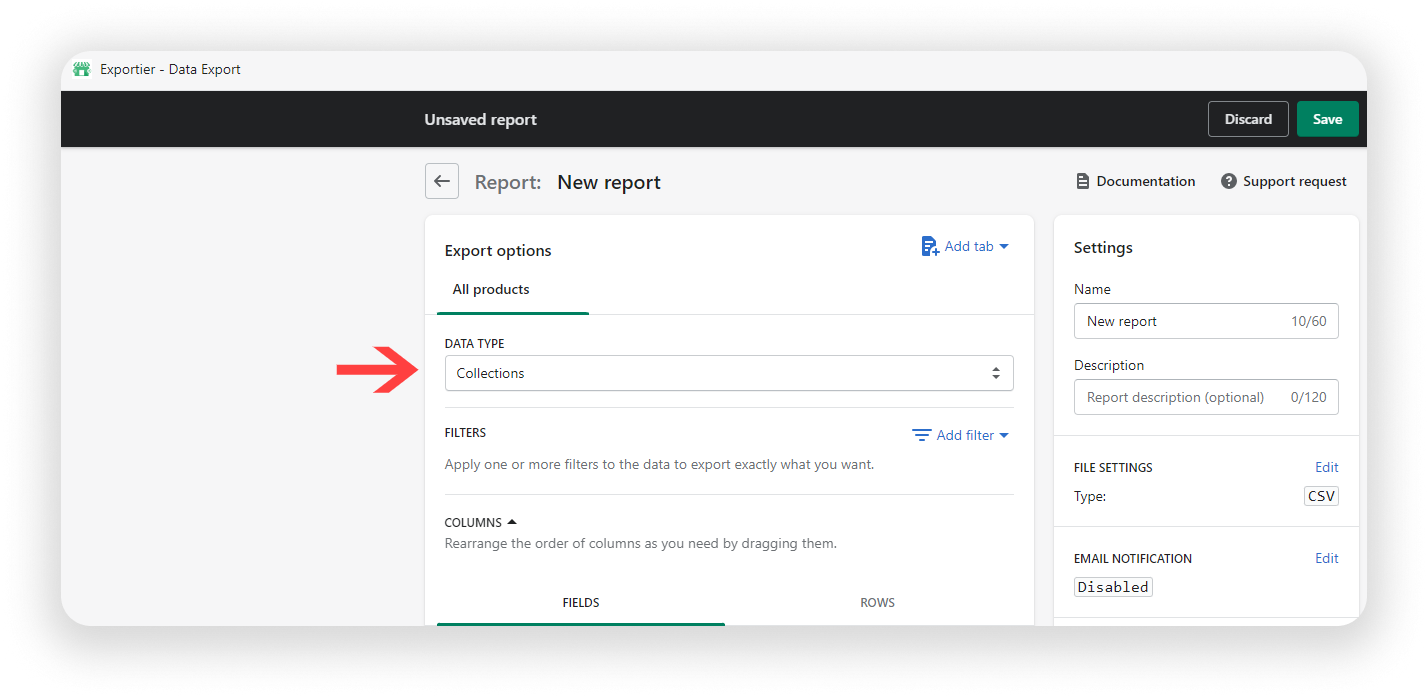 Shopify Reports by Collections: How to Export Collections Shopify for ...