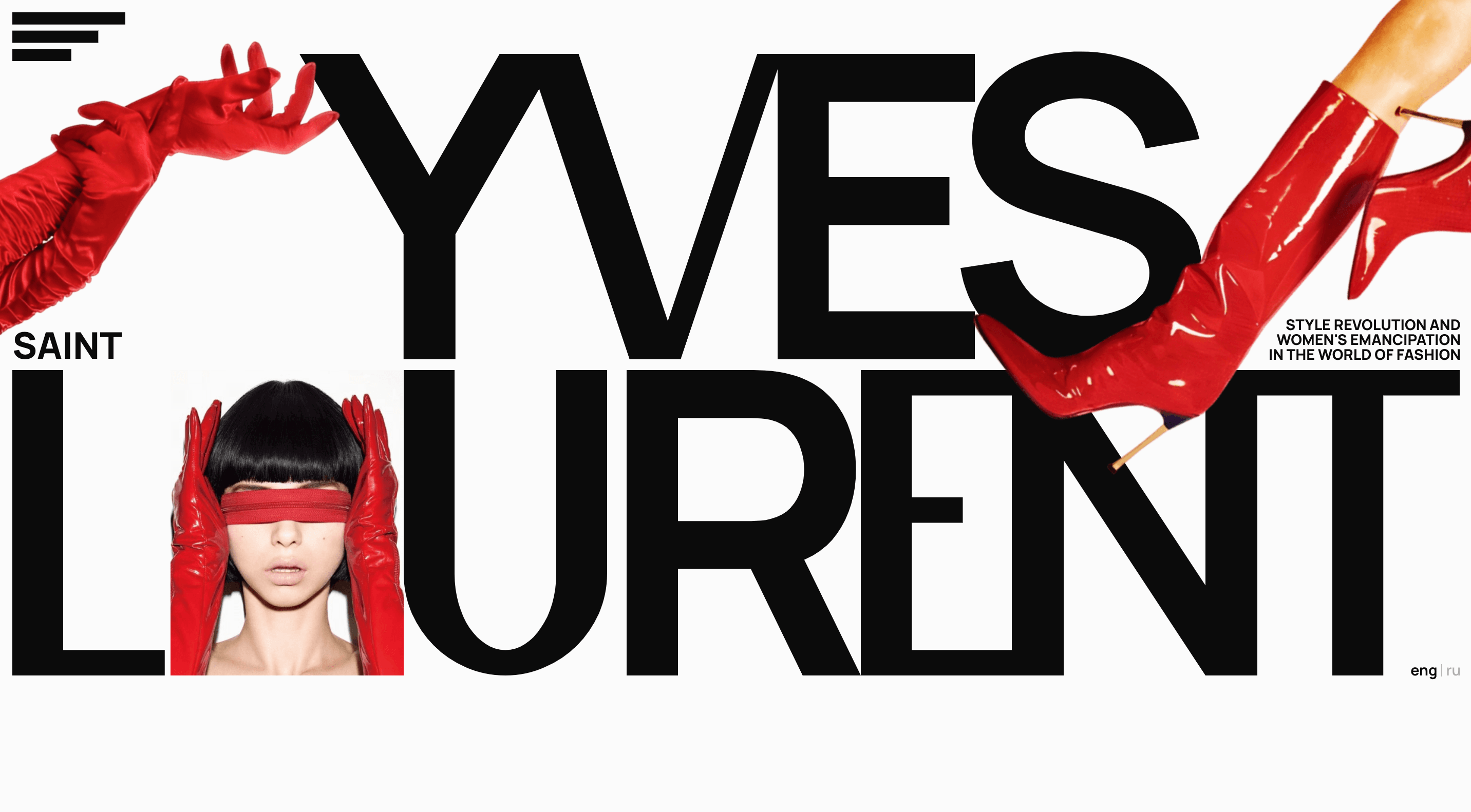 Yves Saint Laurent's fashion Revolution