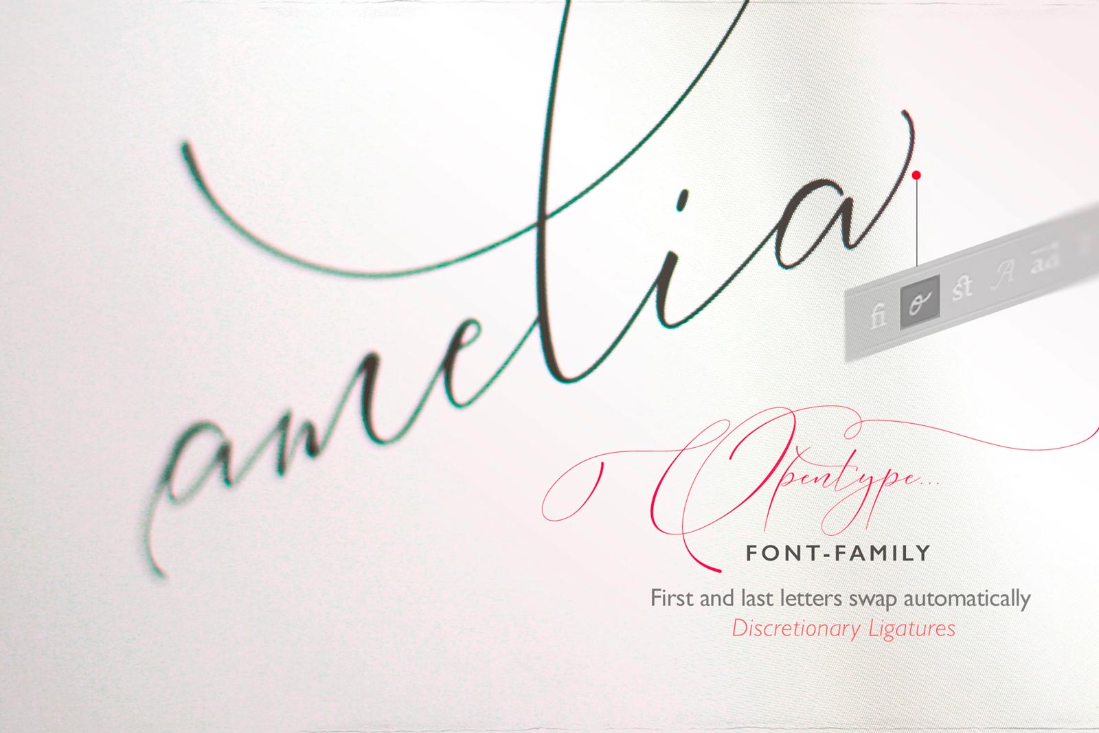 Sophia Font | Script fonts - Blessed Print