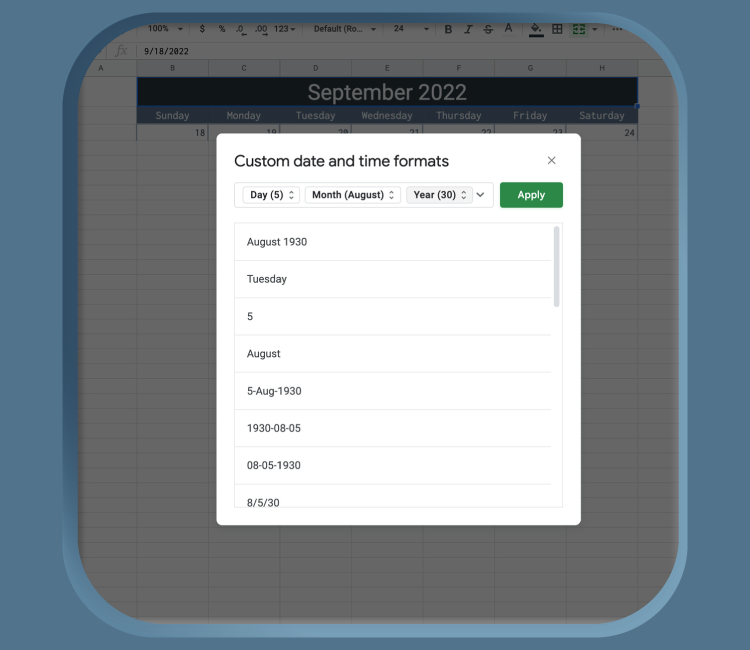 How to Make Google Sheets Templates Calendar and Schedules