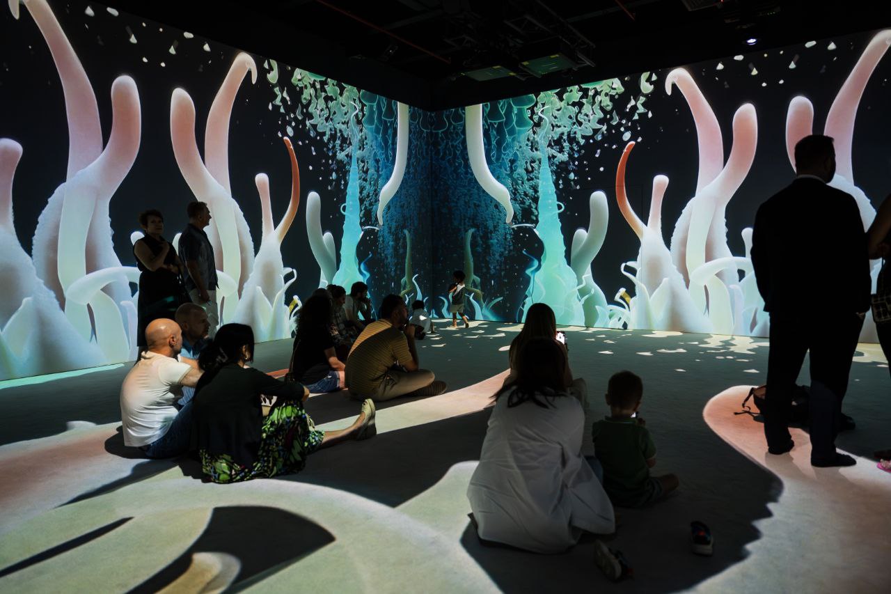 Creating media art in the Sxema studio