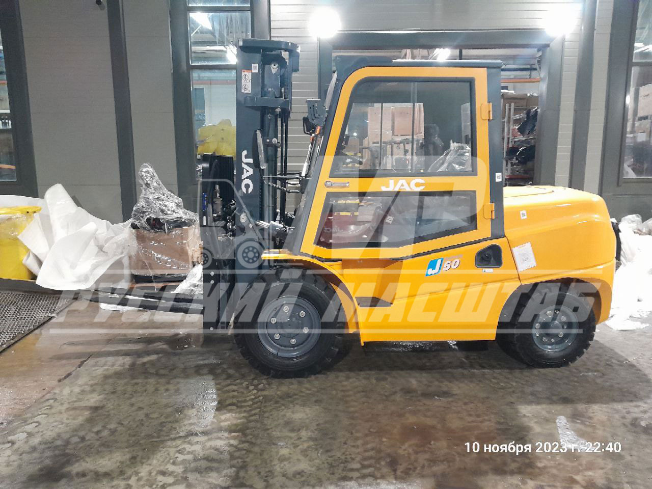 Дизельный погрузчик JAC CPCD 50 mini - ООО "Русский масштаб"