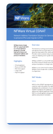 CGNAT Deployment checklist