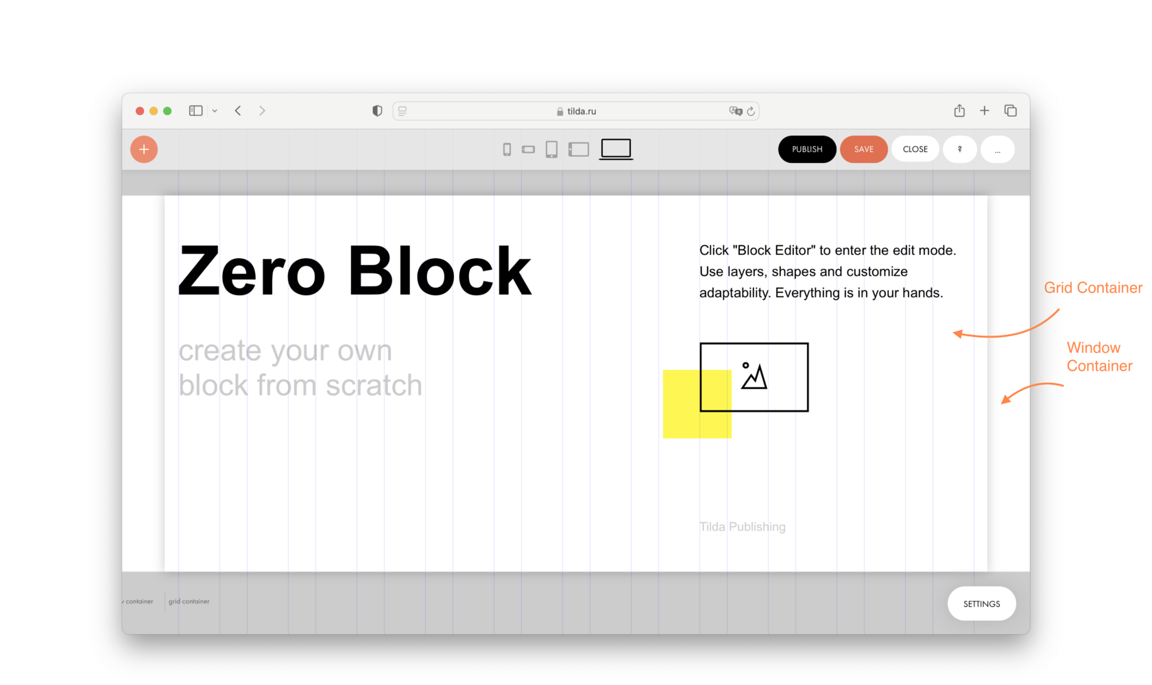 Zero Block: создание собственных блоков