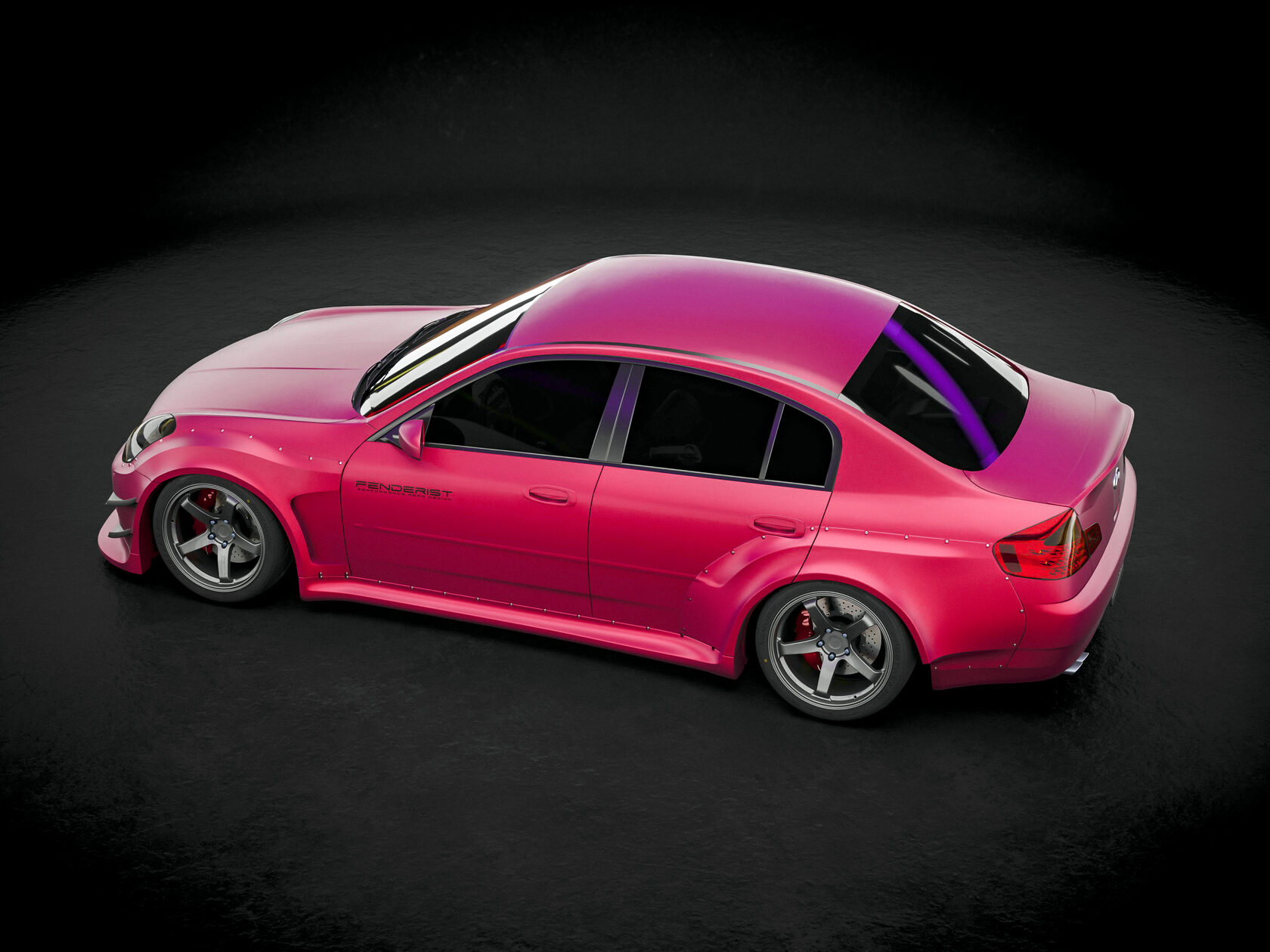 FENDERIST SPEC S Full Set / WIDE BODY KIT INFINITI G35 / NISSAN SKYLINE ...