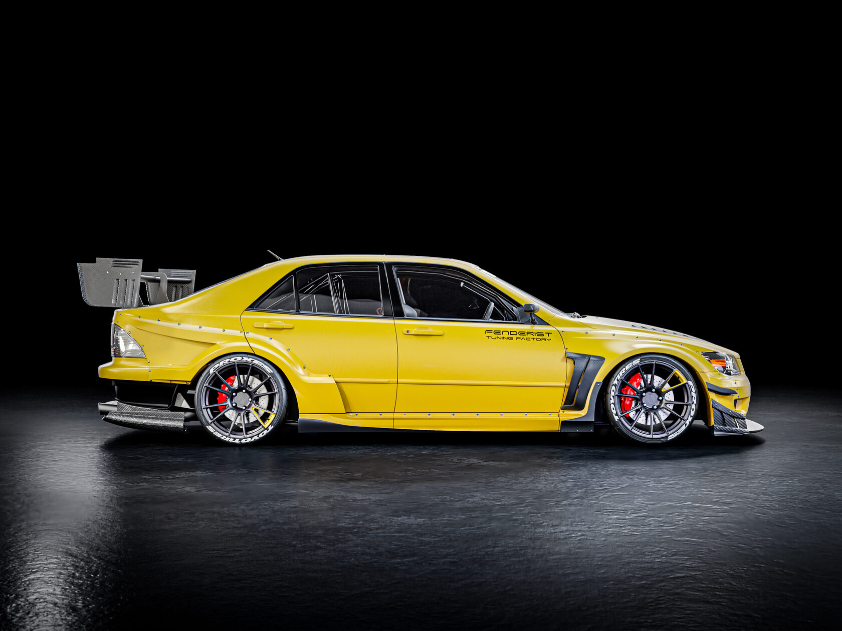 FENDERIST SPEC S DRIFT Spec 60mm / WIDE BODY KIT FENDER FLARES SET ...