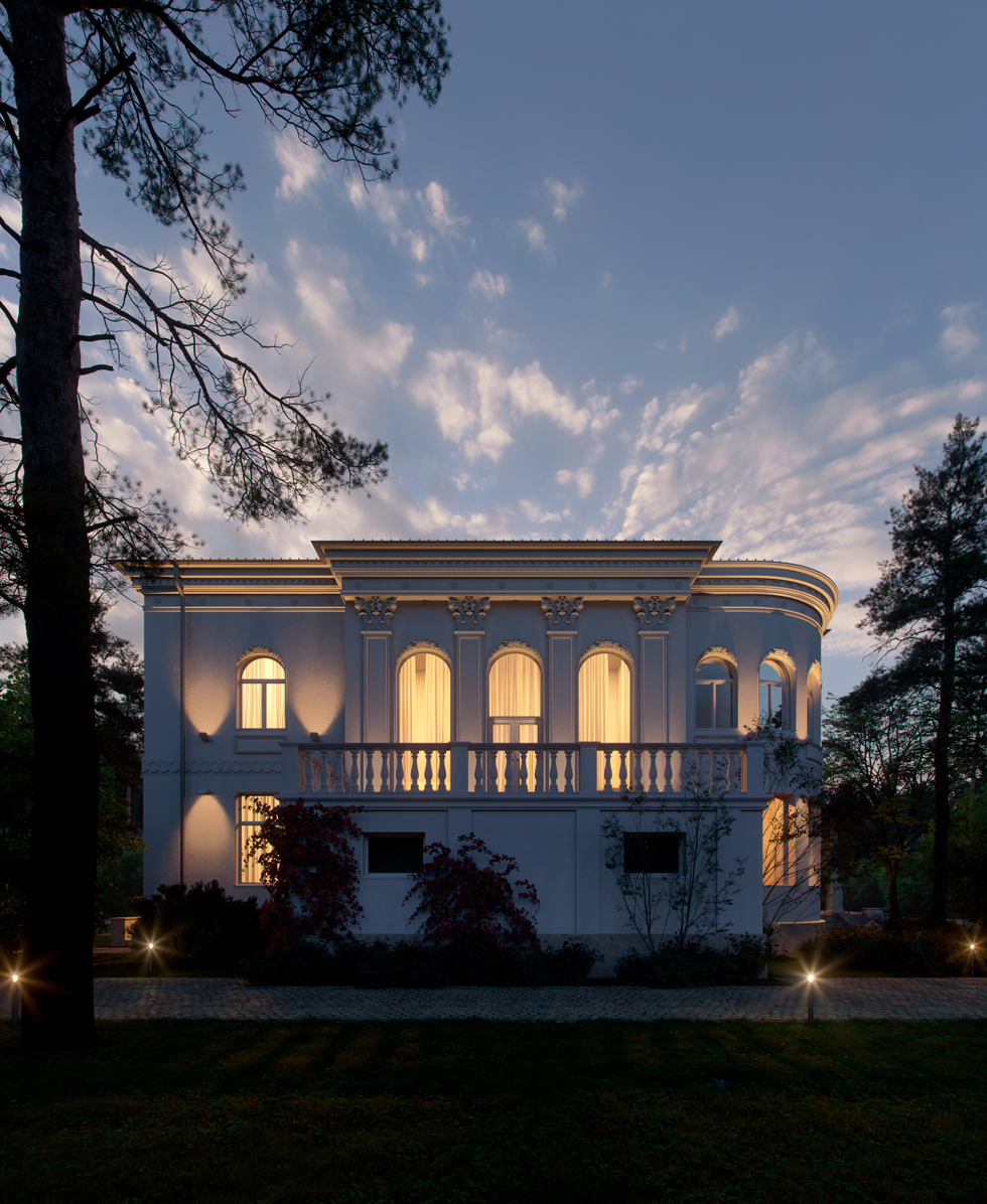 Photorealistic architectural and interior rendering