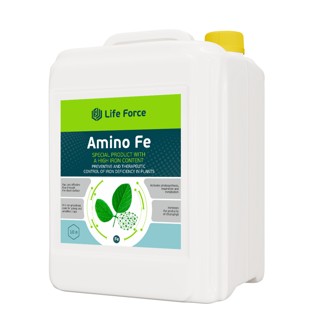 Liquid fertilizer Life Force Amino Fe