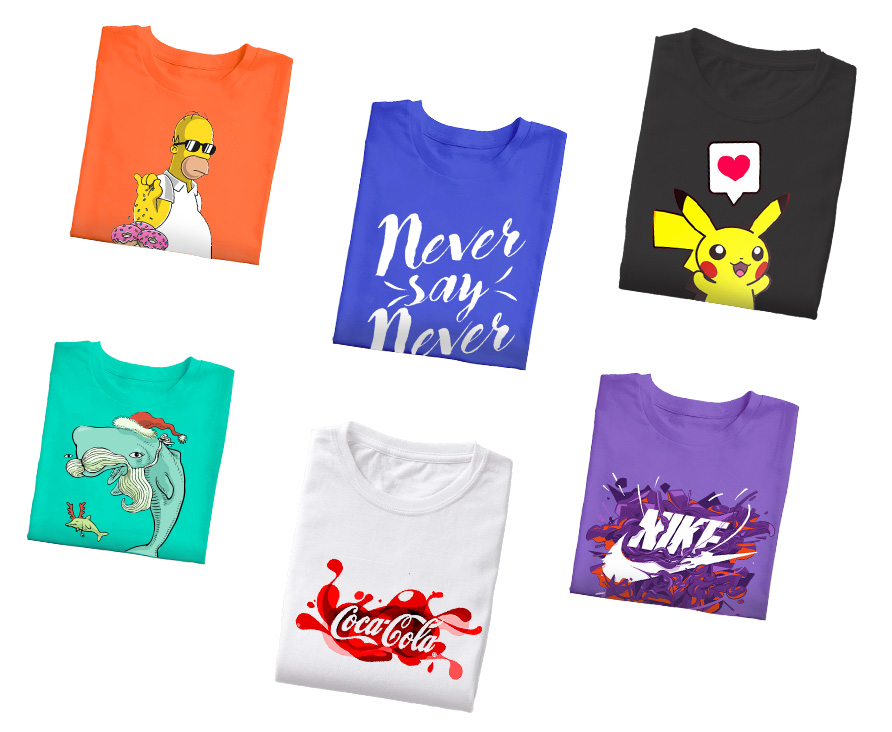 Купить футболки и майки с принтами или надписями в Москве: заказать печать на футболках | master ...