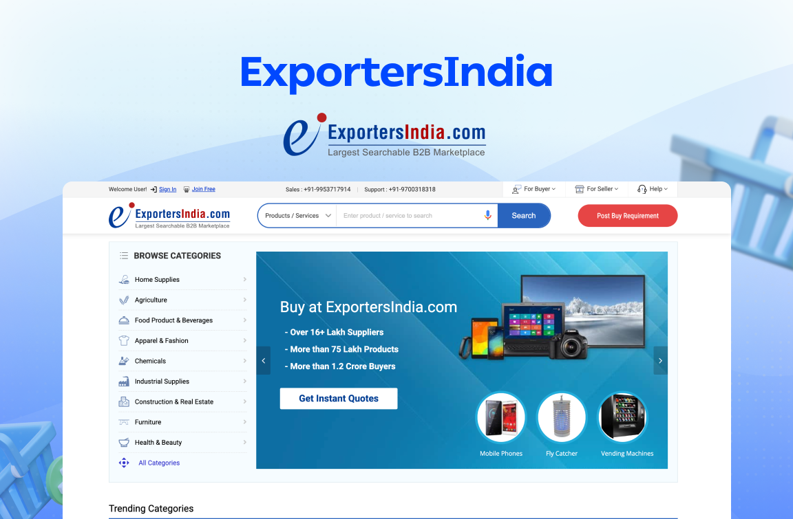 Top 10 B2B Online Marketplaces in India for 2025