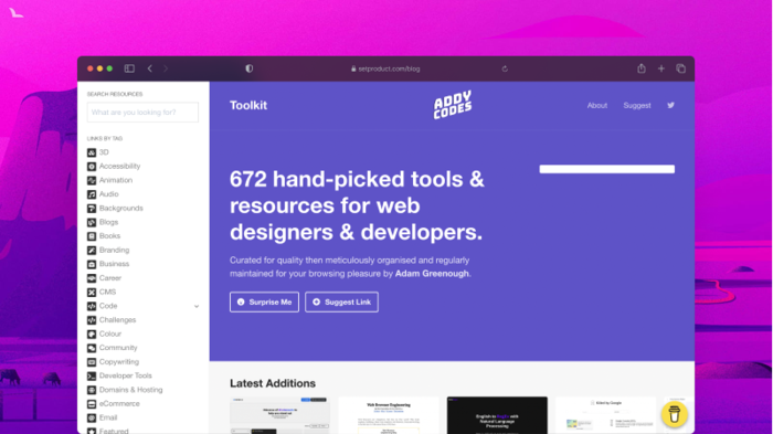 Best 20 design resources for startups, developers and designers