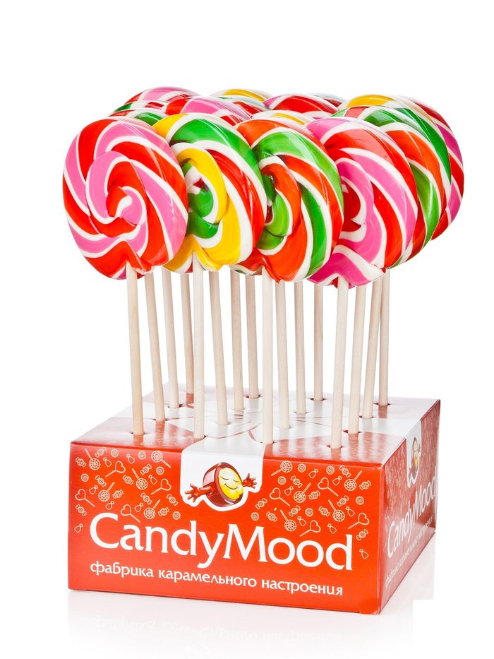 Леденцы на палочке, карамельные конфеты - фабрика Candy Mood