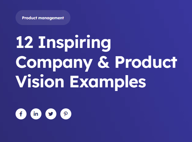 Product vision - как сформировать и чем отличается от стратегии и roadmap