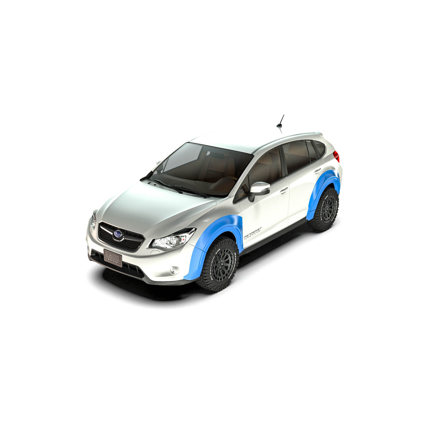Fender Flares Set / WIDE BODY KIT SUBARU XV 14-18