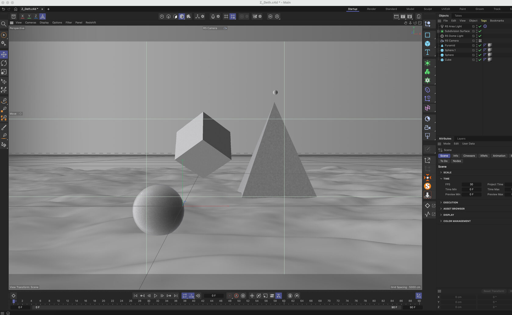 Размытие и туман по Z-Depth: интеграция CINEMA 4D и After Effects