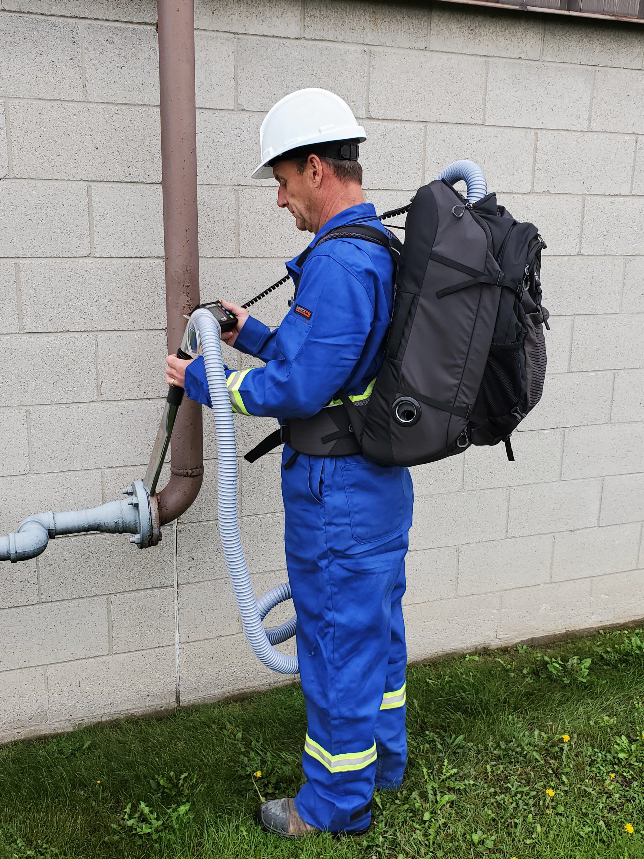 Hi-Flow Sampler for Fugitive Emissions Monitoring & Leak Detection