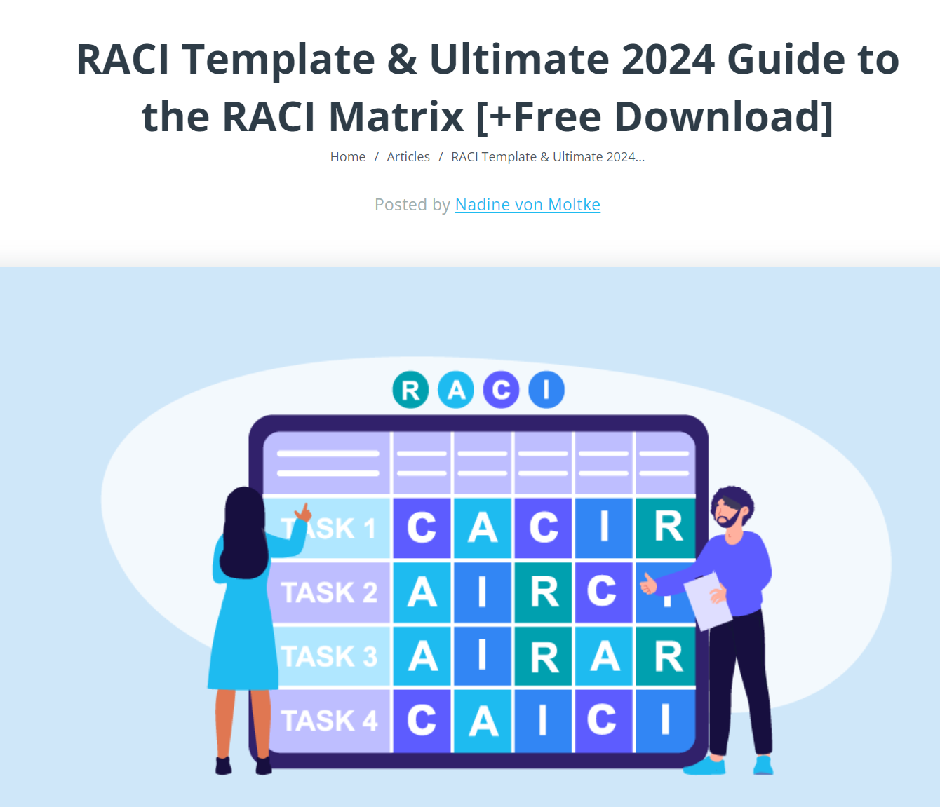 Матрица RACI - как использовать в IT