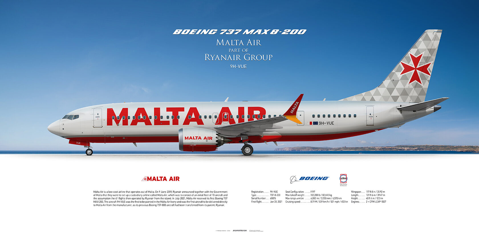 Aviaposter | Civil Aviation Profile Art Gallery | Unique Profile Prints